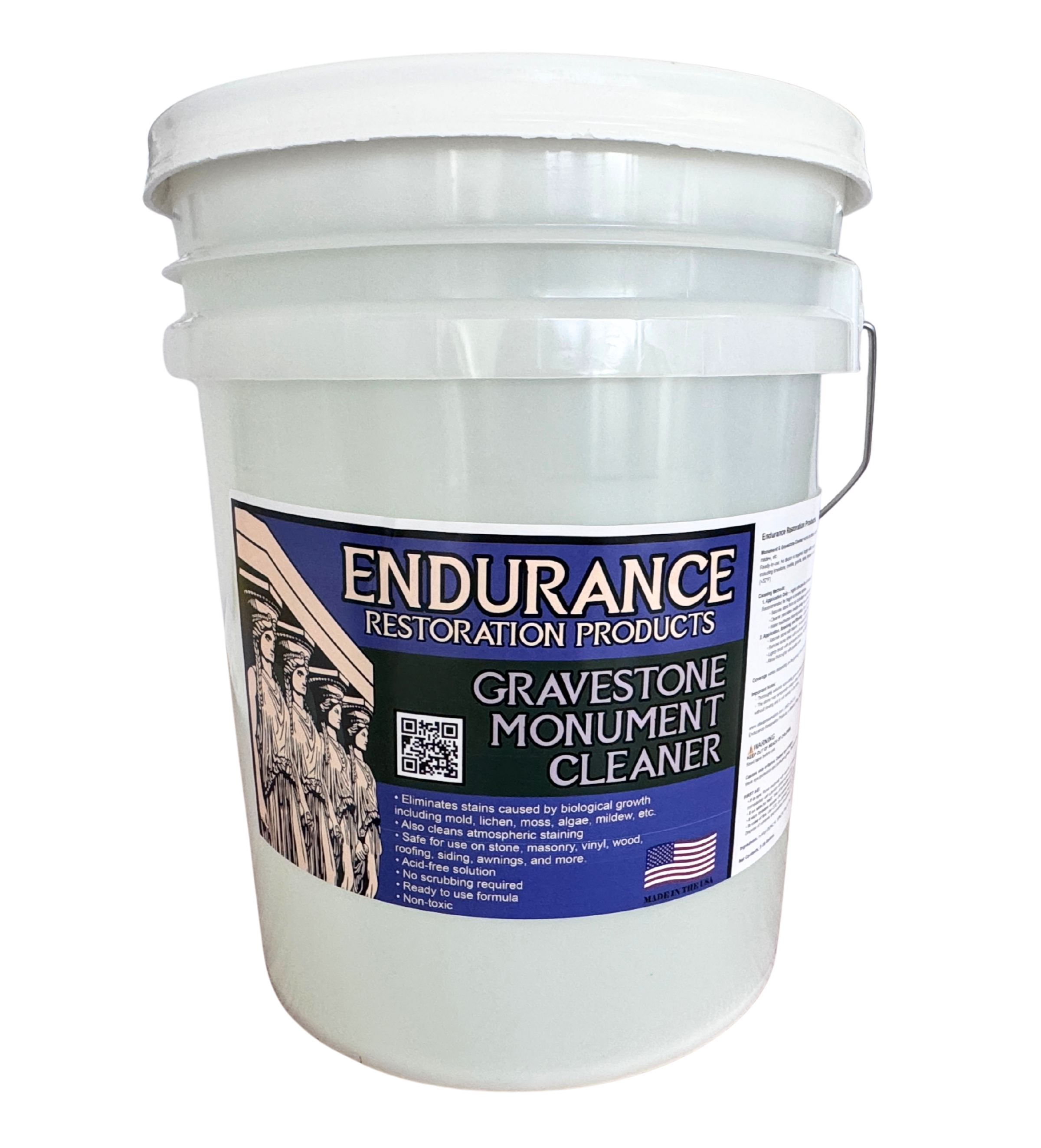 Gravestone & Monument Cleaner – Endurance Restoration Products