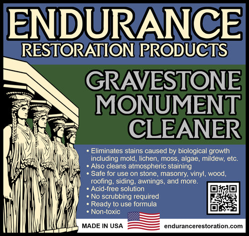 Gravestone & Monument Cleaner – Endurance Restoration Products