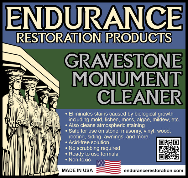 Gravestone & Monument Cleaner – Endurance Restoration Products