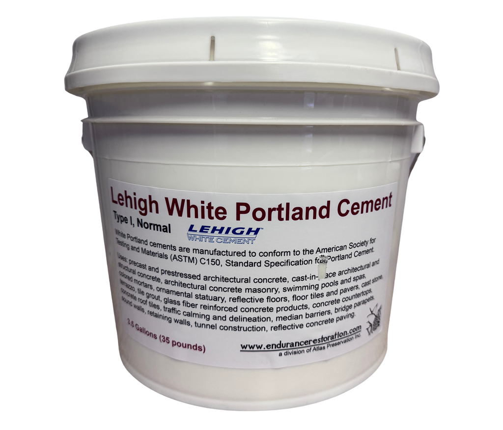 Lehigh White Portland Cement – Endurance Restoration Products